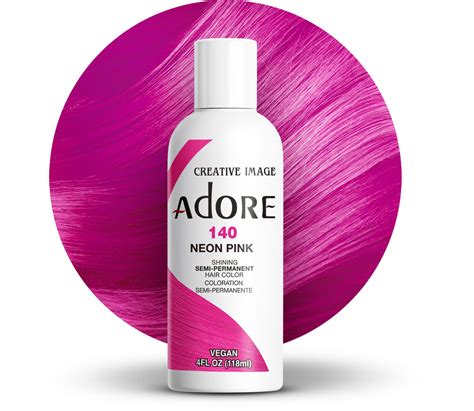 Neon Pink Hair Dye