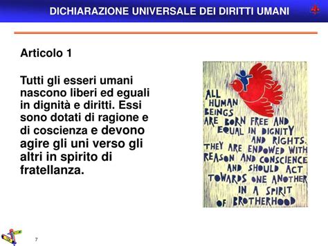 Ppt Dichiarazione Universale Dei Diritti Umani Powerpoint