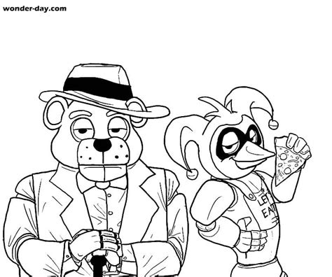 Coloriages Freddy A Imprimer WONDER DAY Coloriages Pour Enfants Et