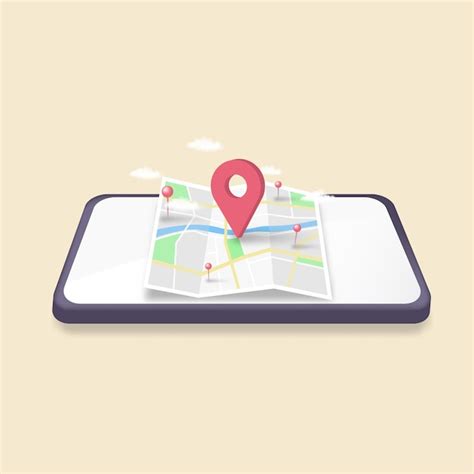 Mapa de ubicación Pines 3D con puntos de control de Navigator para