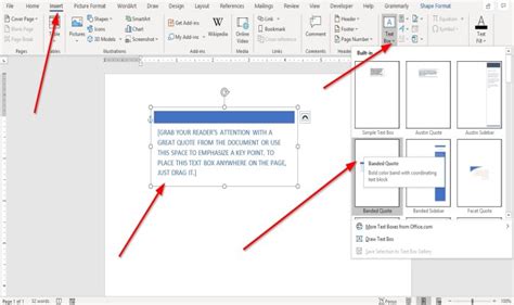 Insert Text Field In Word Bingertodays