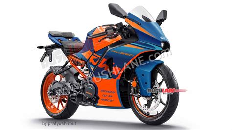 2024 KTM RC 390 Render Based On Spy Shots New Colours