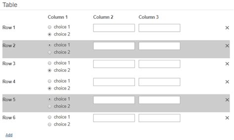 Customizing Tables With Javascript Laserfiche Forms