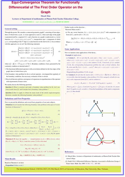 pdf equi convergence theorem for functionally differencetial of the first order operator on