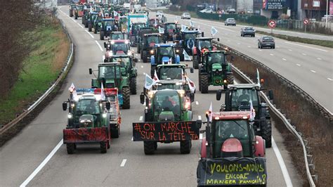 La Carte Des Blocages Des Agriculteurs Ce Jeudi Er F Vrier Paris Et