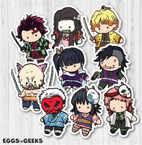 Pop Culture Luggage Laptop Misc Sticker Anime Japan Japanese Demon
