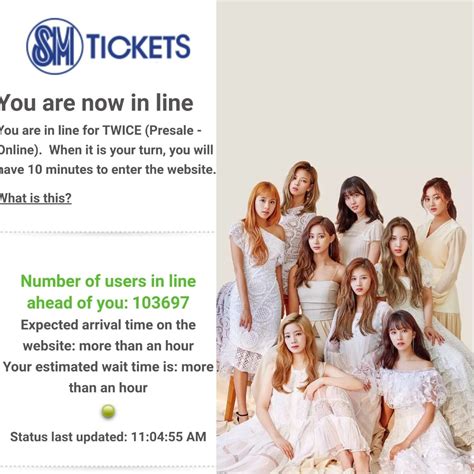 Philippine Concerts On Twitter Just For Presale Queue Has Reached