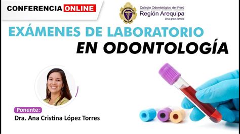 EXAMENES DE LABORATORIO EN ODONTOLOGÍA YouTube