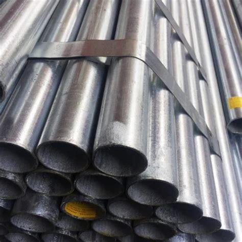 5 Inch Round Galvanized Iron Pipe Thickness 12mm Wall At Rs 65 Kg
