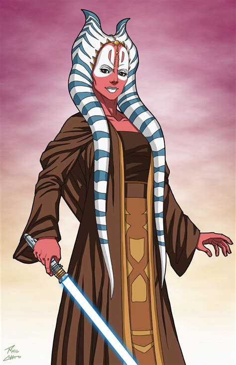 Shaak Ti Earth 27 Commission By Phil Cho On Deviantart Star Wars Drawings Star Wars