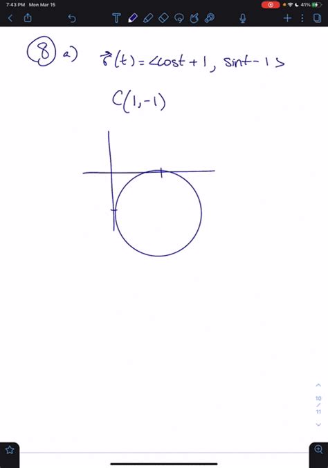 solved a sketch the plane curve with the given vector equation b find mathbf{r} { prime} t