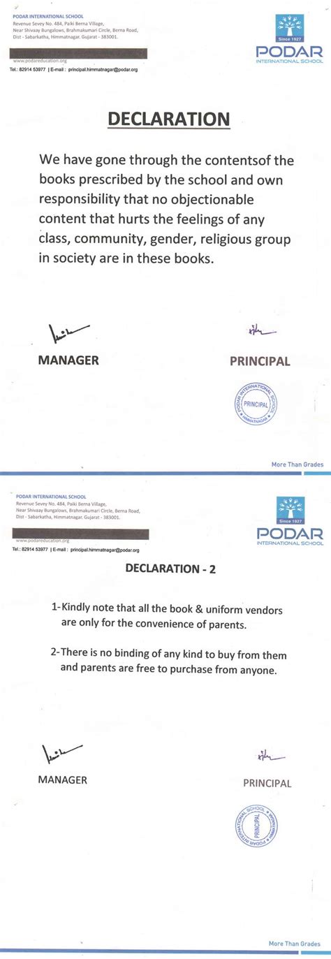 Example Of Self Declaration Letter Certify Letter Images And Photos