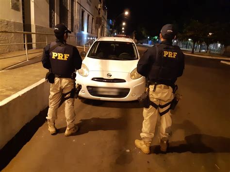 PRF prende em Caxias quadrilha suspeita de roubar veículos em Teresina