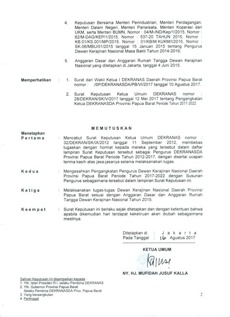 Contoh Surat Permohonan Penunjukkan Pengurus Barang Pada Kelurahan