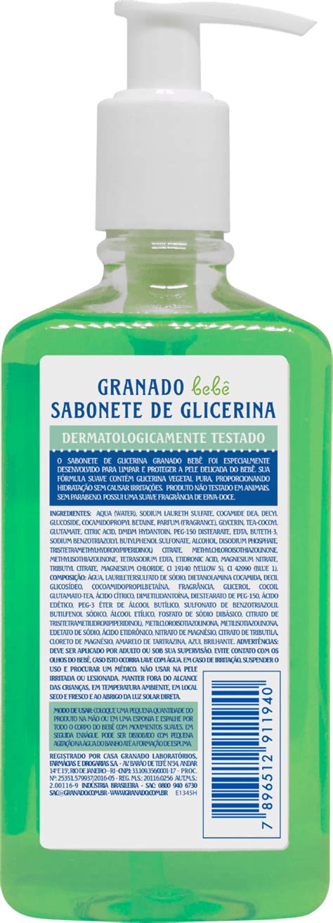 Sabonete Granado Bebê Glicerina Erva Doce Beautybox