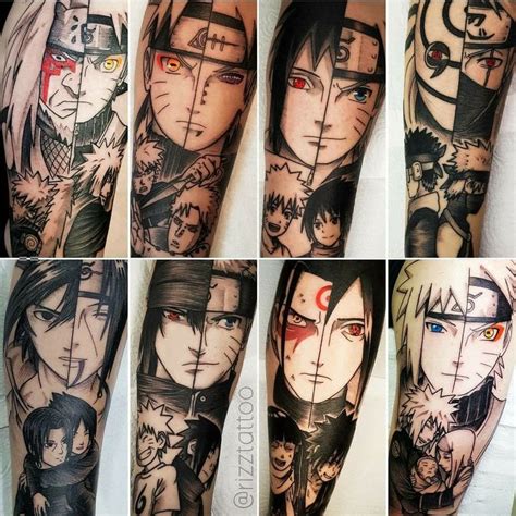 Inspiring Naruto Tattoos Designs With Meanings Anime Themed