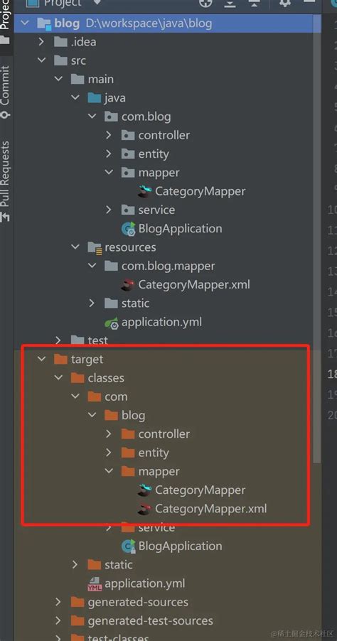 springboot项目整合mybatis时xxxmapper xml文件存放位置区别创建mapper接口： 我们一般在 掘金