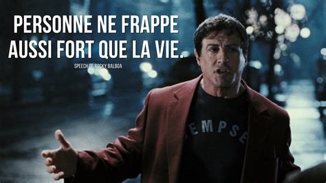 La vie te mettra à genoux Rocky Balboa YouTube