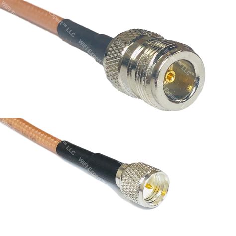 Usa Ca Rg N Female To Mini Uhf Male Coaxial Rf Pigtail Cable Ebay