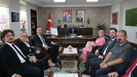 EĞİTİM İŞ SENDİKASI GENEL BAŞKANI KADEM ÖZBAY DAN MÜDÜRÜMÜZE ZİYARET