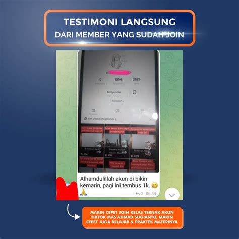 KELAS TERNAK AKUN TIKTOK Ruangcuan
