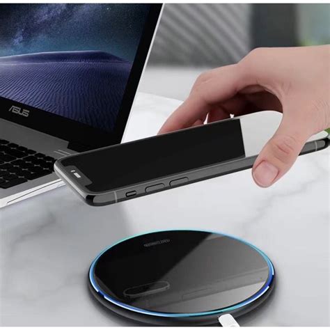 Carregador Sem Fio Indução Wireless Sensor Mesa Turbo Fast 10w P