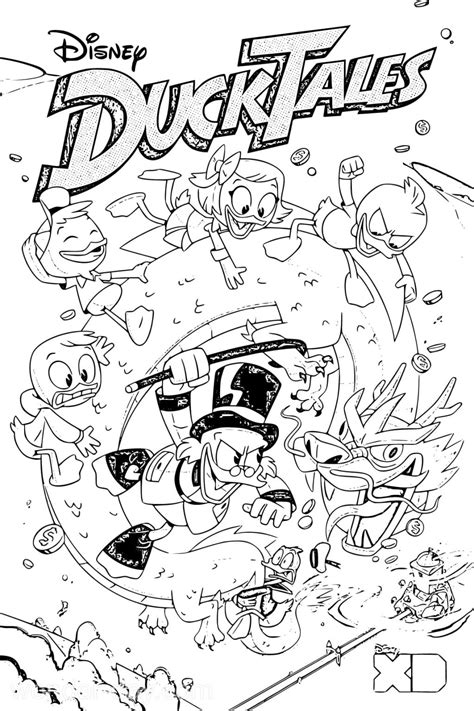Launchpad Mcquack De Ducktales Para Colorear Imprimir E Dibujar Dibujos