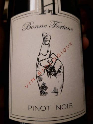 Heller Vins Bonne Fortune Pinot Noir Vivino Danmark