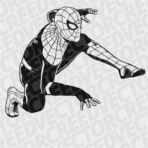Spiderman Svg Cutting Files Spiderman Cricut Svg Cuttable Etsy New
