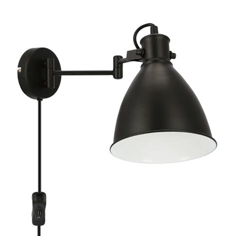 Kinkiet Espera Czarny E27 Candellux Leroy Merlin