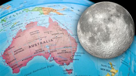 L Australie est elle vraiment plus grande que la Lune Cela dépend du