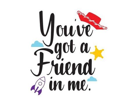 Toy Story Buzz And Woody You Ve Got A Friend In Me SVG Toy Story Buzz
