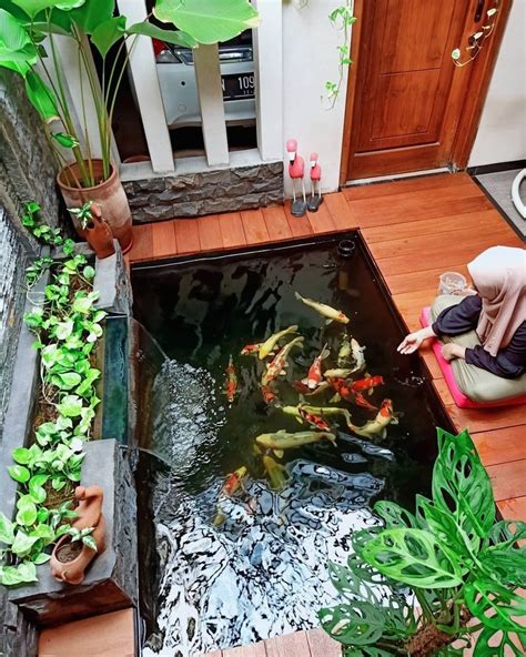 Detail Cara Membuat Kolam Ikan Mini Depan Rumah Koleksi Nomer 11