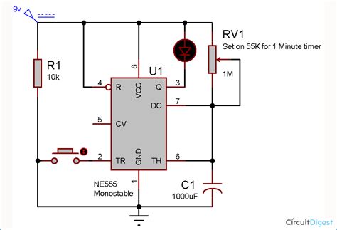 On Off Timer Circuit Diagram