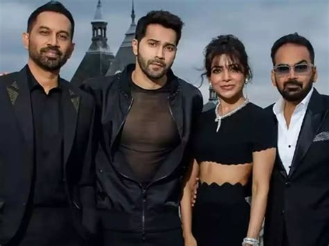 Varun Dhawan And Samanthas Spy Sequence Is Titled Citadel Honey Bunny