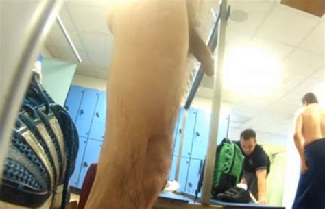 Showing Off In The Locker Room Spycamdude