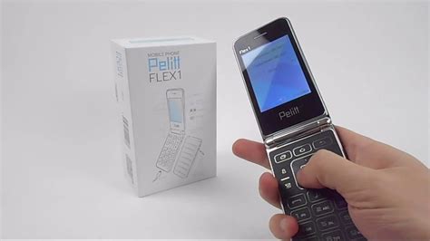 Mobilní telefon Flex1 značky Pelitt YouTube