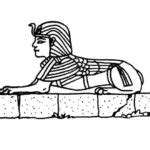 Desenhos De Esfinge Para Imprimir E Colorir