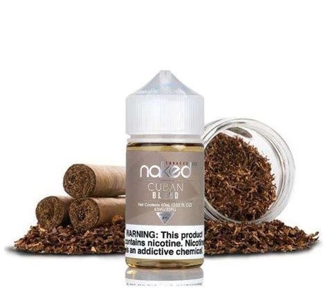 Naked 100 Tobacco Cuban Blend 60ml Best Online Vape Shop UAE