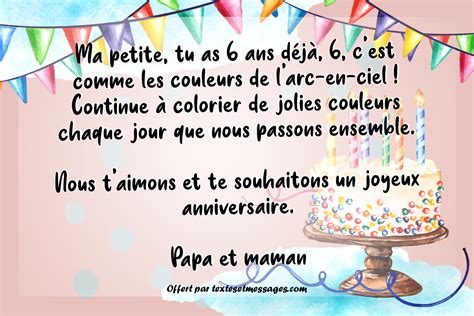 Ma Petite Fille Mon Arc En Ciel Joyeux Anniversaire Textes Et