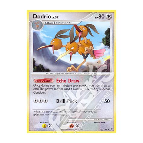025 147 Dodrio Rara ENG MINT Federicstore