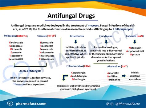 Antifungal Drugs PharmaFactz