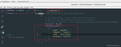 使用vscode调试shell bash脚本 环境搭建基本步骤 vscode shell csdn博客
