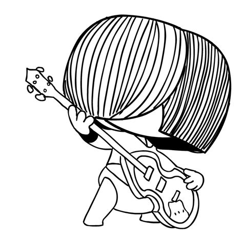 Dibujo 2 De Mini Beat Power Rockers Para Colorear