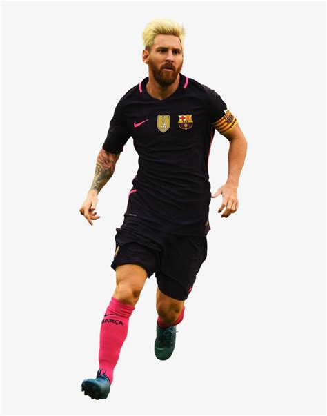 Lionel Messi Football Render Fc Barcelona Png Image Transparent Png