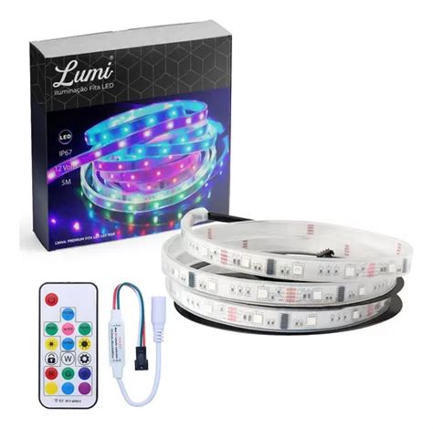 Fita Led Smd Digital M Endere Avel Leds Ip Controladora