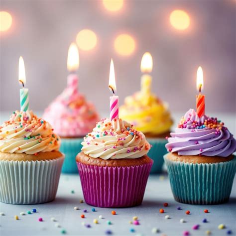 Birthday Cakes With Candles