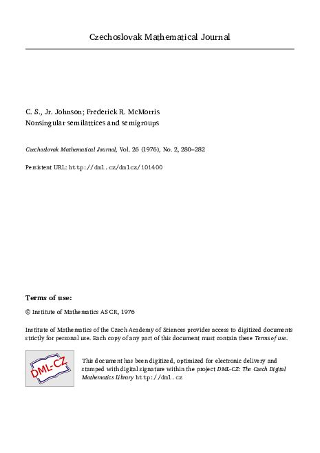 pdf the singular congruence and the maximal quotient semigroup fred mcmorris