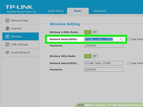 How To Change A Tp Link Wireless Password Steps