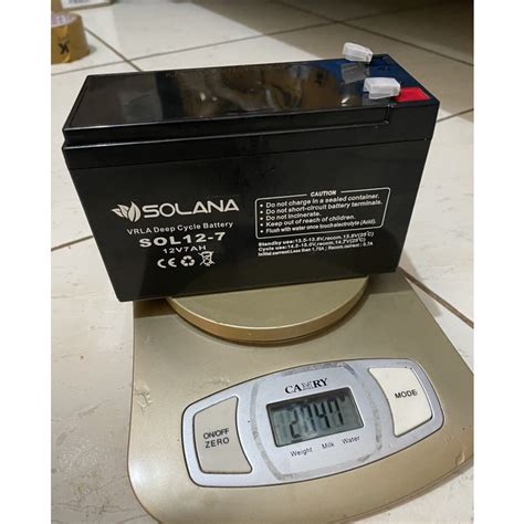 Jual Produk Unggulan Battery Aki Kering Solana Ups Ica Apc Prolink